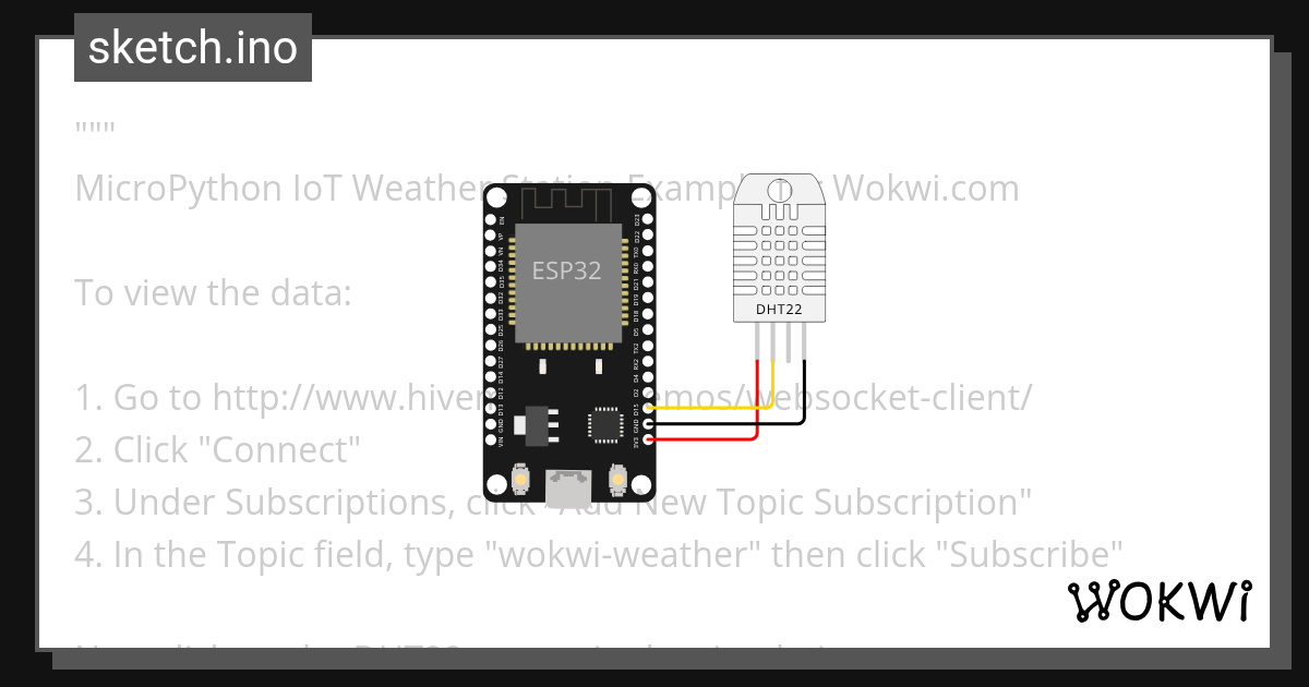 ESP32_2 - Wokwi ESP32, STM32, Arduino Simulator ESP32_2 - Wokwi ESP32, STM32, Arduino Simulator