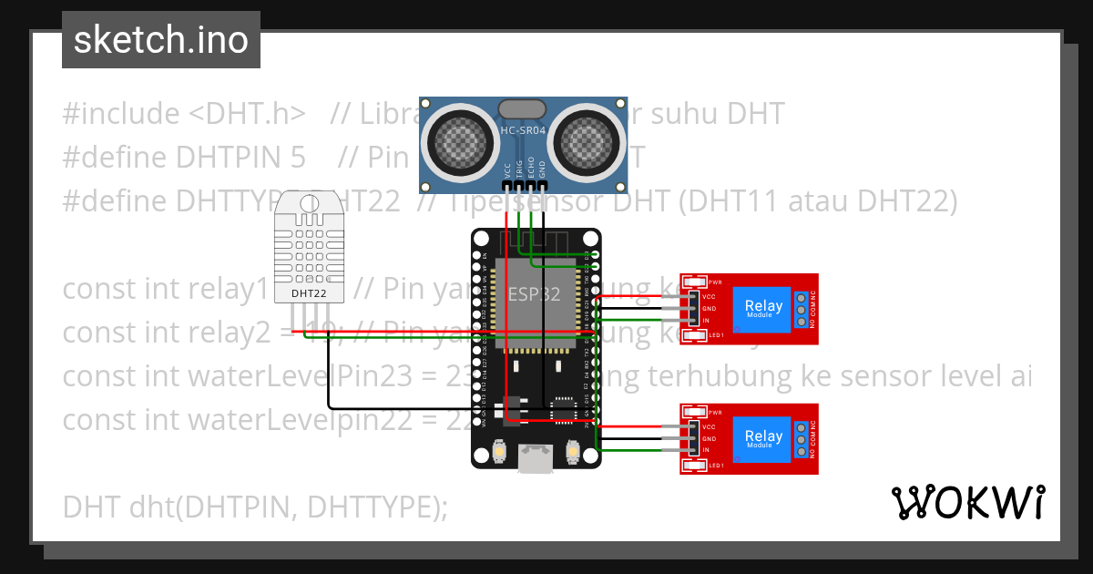 dht22 - Wokwi ESP32, STM32, Arduino Simulator