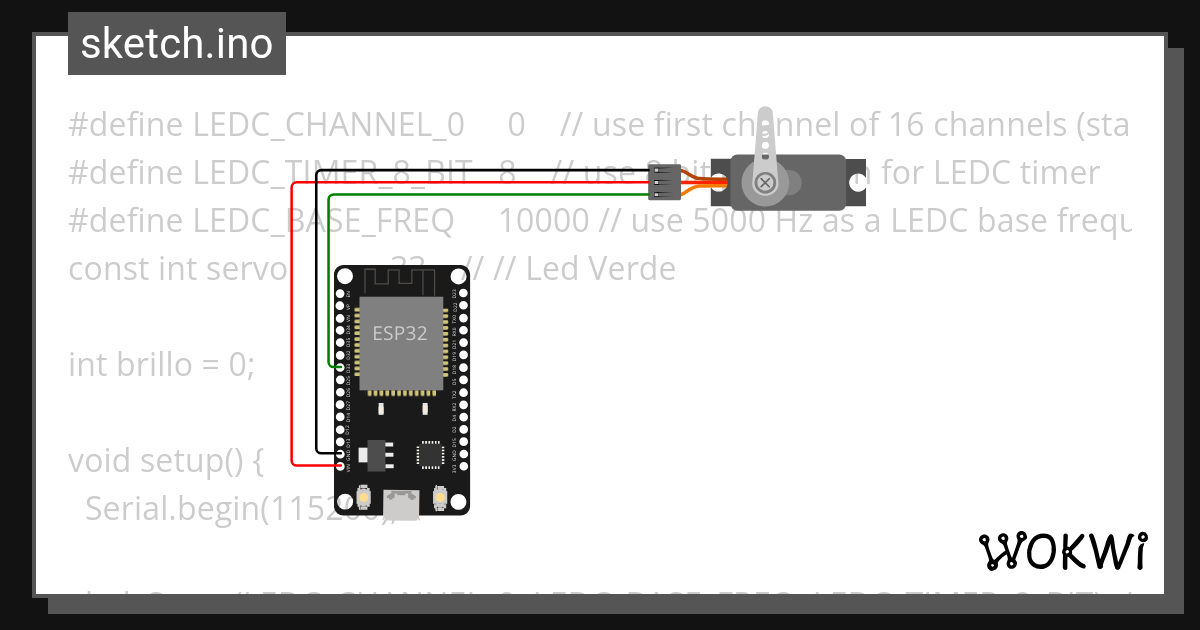 Servo Pwm Wokwi Esp32 Stm32 Arduino Simulator