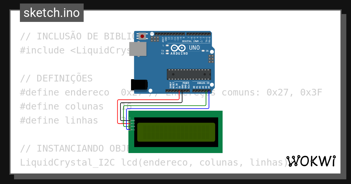 Ldc I2c Wokwi Esp32 Stm32 Arduino Simulator