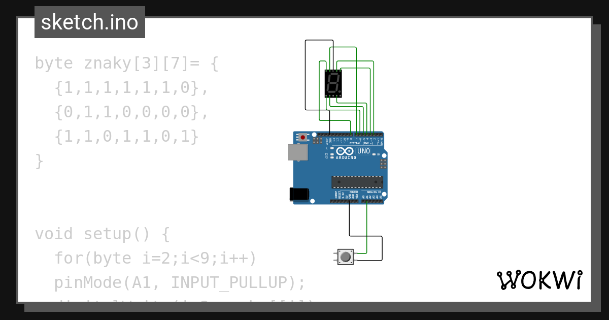 Tlacidlo A Displej Wokwi Esp32 Stm32 Arduino Simulator 8767
