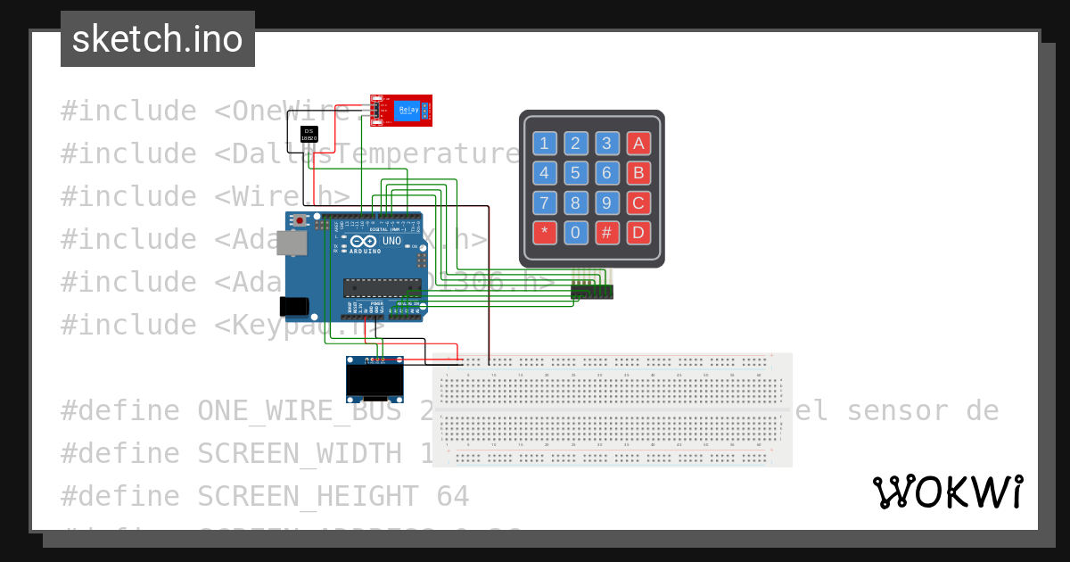 Arduino Control Temperatura Wokwi Esp32 Stm32 Arduino Simulator