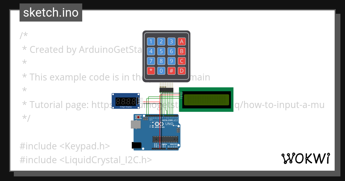 passcode generator - Wokwi ESP32, STM32, Arduino Simulator