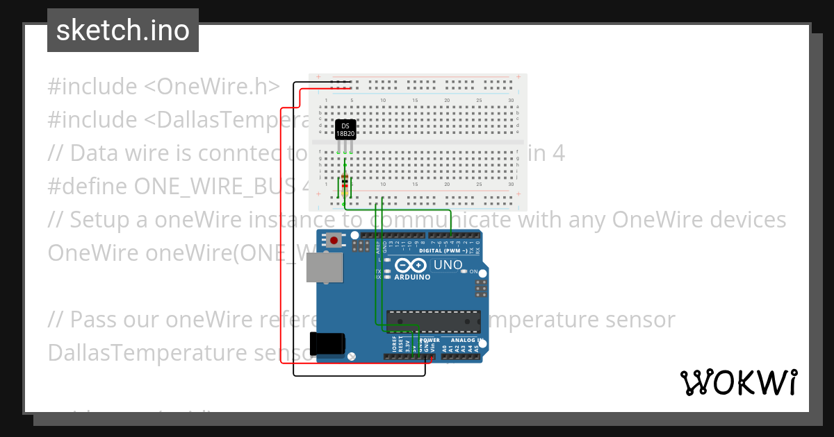 Temperature Wokwi Esp32 Stm32 Arduino Simulator