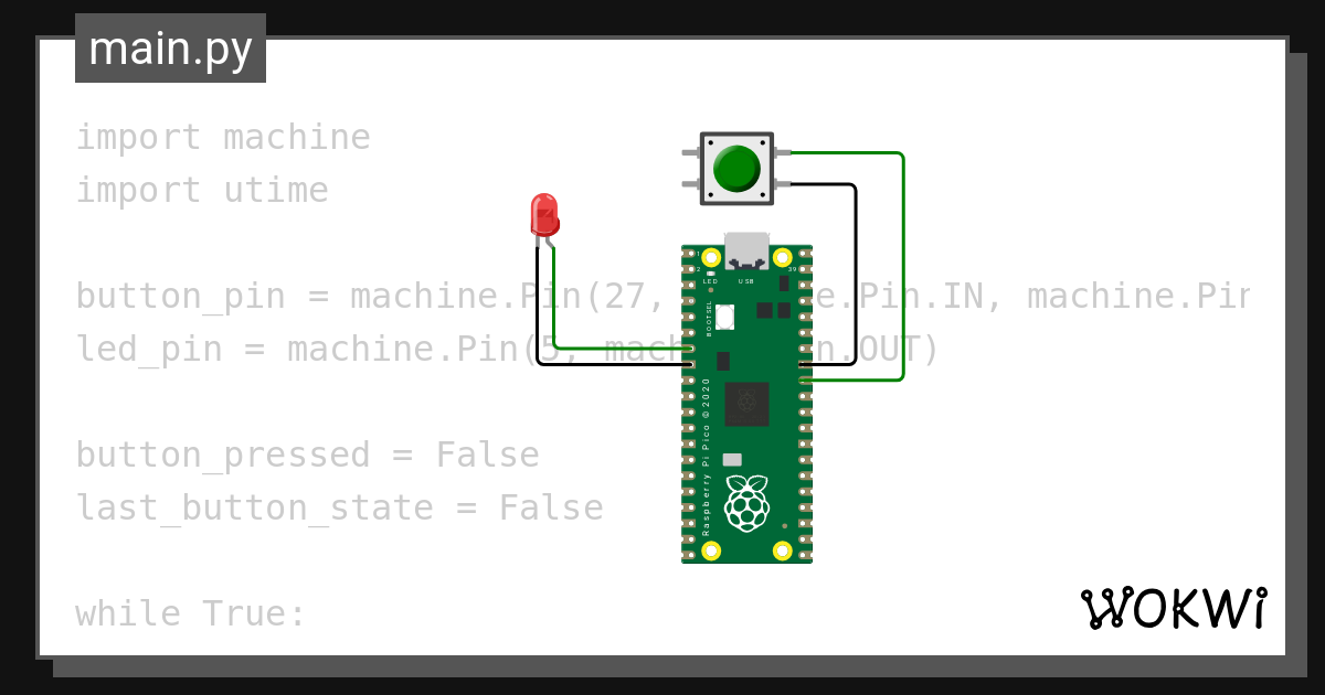 pushbutton led cia2 - Wokwi ESP32, STM32, Arduino Simulator pushbutton led cia2 - Wokwi ESP32, STM32, Arduino Simulator