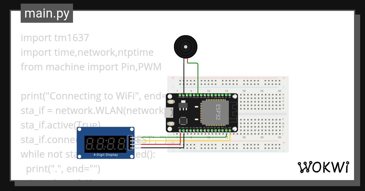 20231011_time_alarm - Wokwi ESP32, STM32, Arduino Simulator