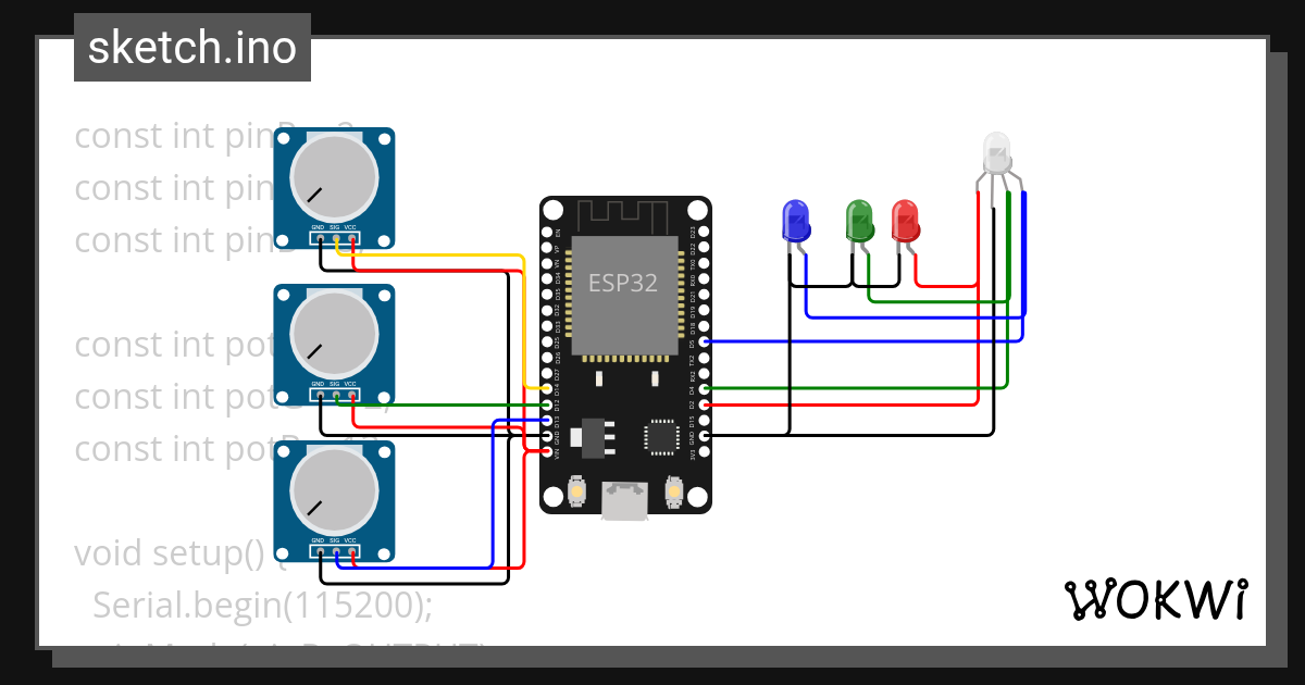 Rgb With Potentiometer Wokwi Esp32 Stm32 Arduino Simulator 2604