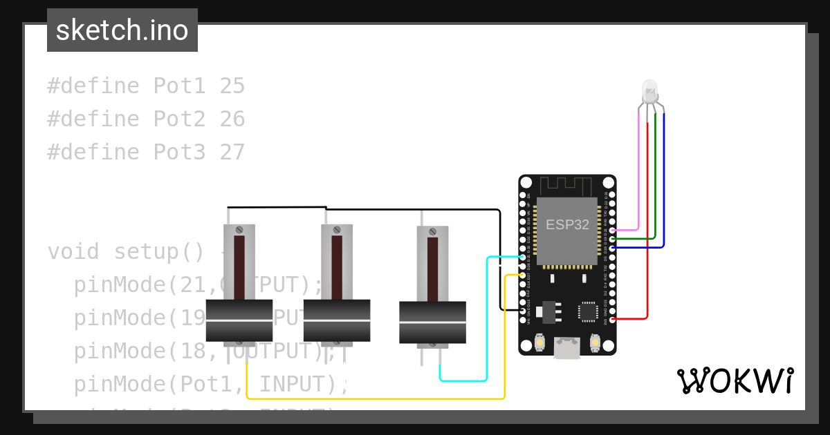 Rgb Led Slide Wokwi Esp32 Stm32 Arduino Simulator 1618