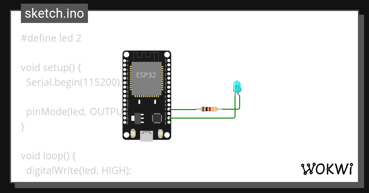 projek1 - Wokwi ESP32, STM32, Arduino Simulator