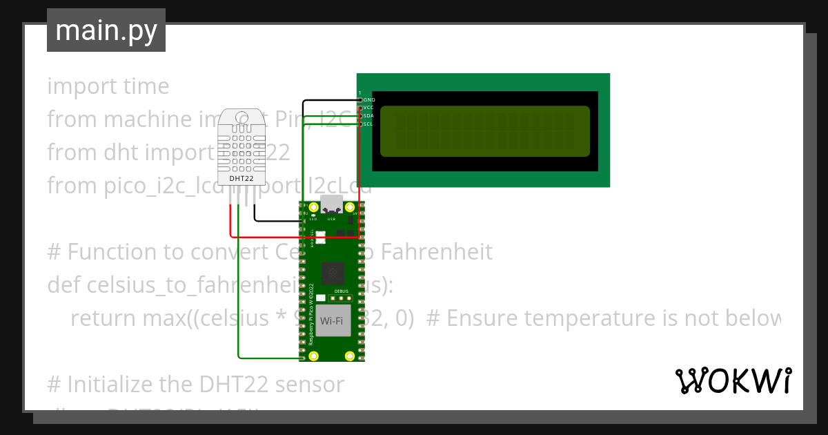 15) fever detection - Wokwi ESP32, STM32, Arduino Simulator