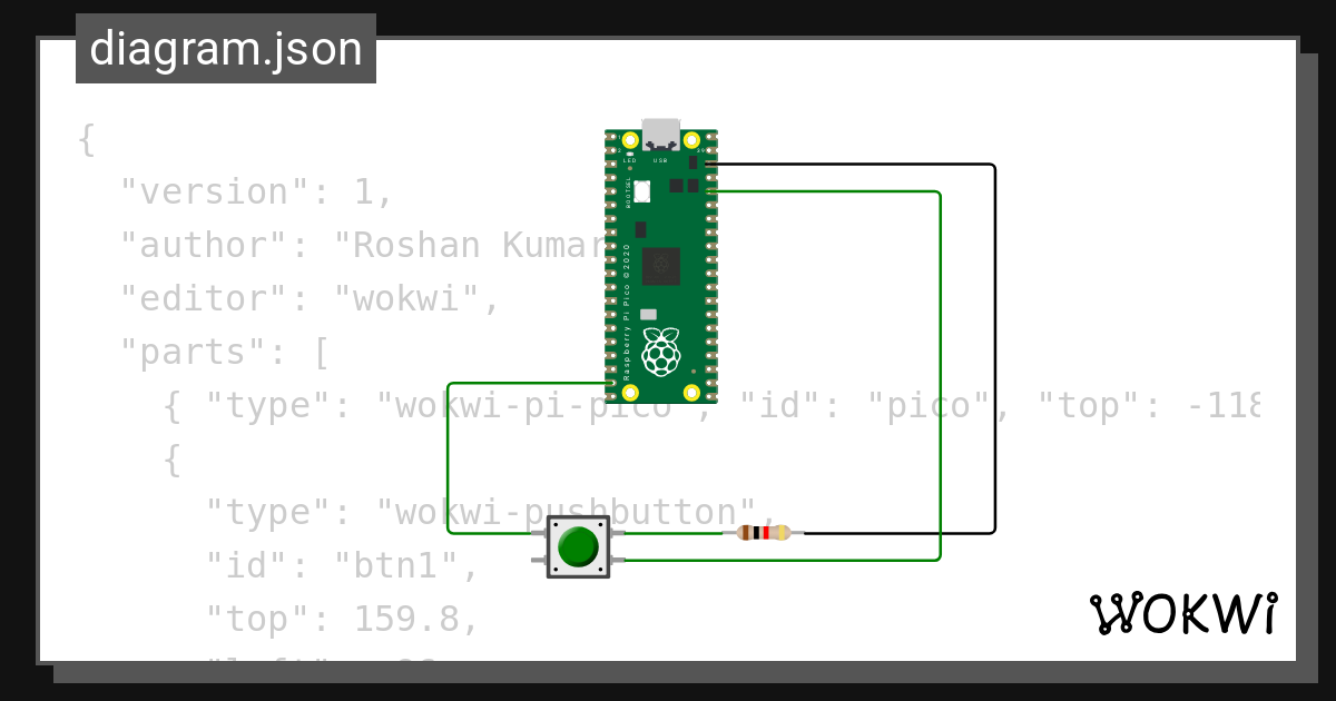 Reading Button Value Wokwi Esp32 Stm32 Arduino Simulator