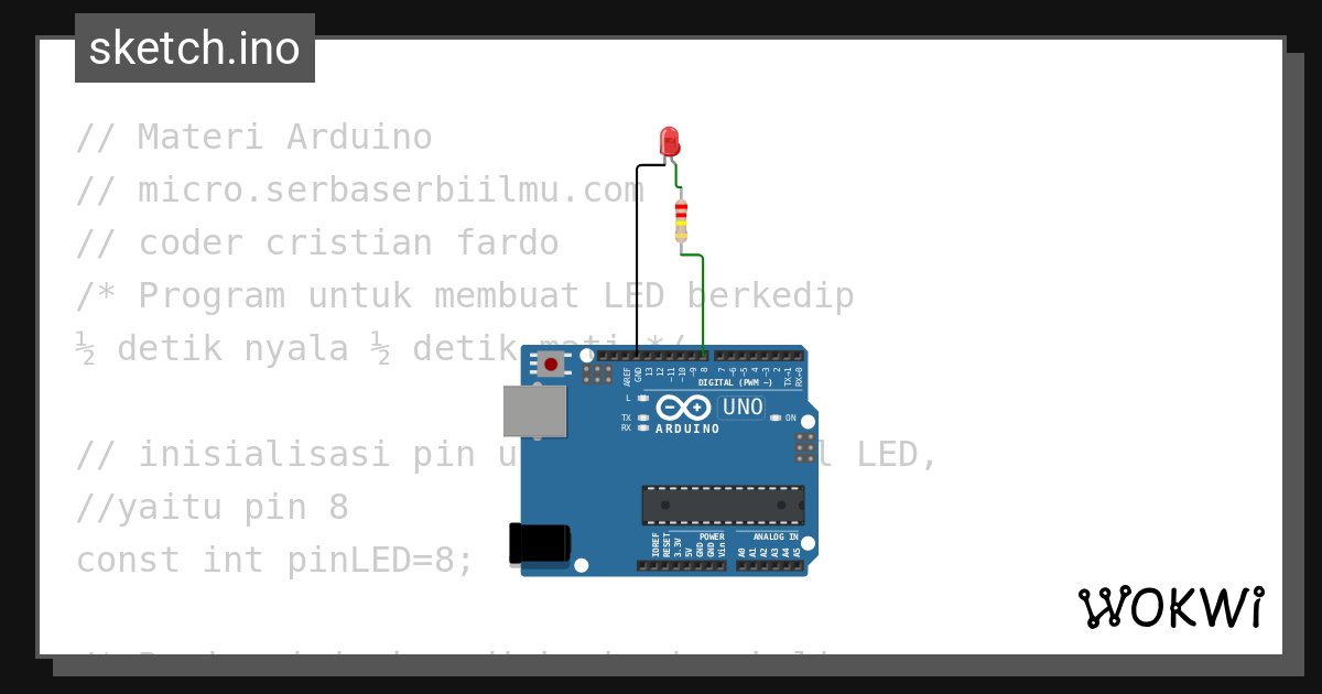 Blink X2 Cristian Fardo Copy Wokwi Esp32 Stm32 Arduino Simulator