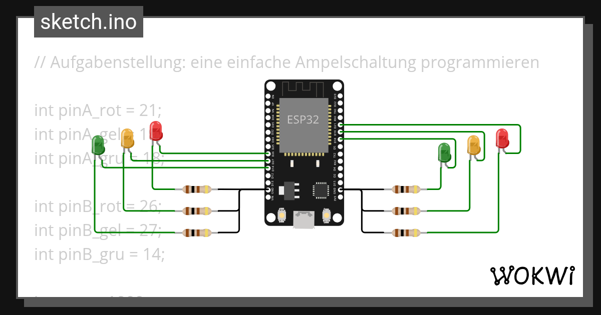 Wokwi - Online ESP32, STM32, Arduino Simulator