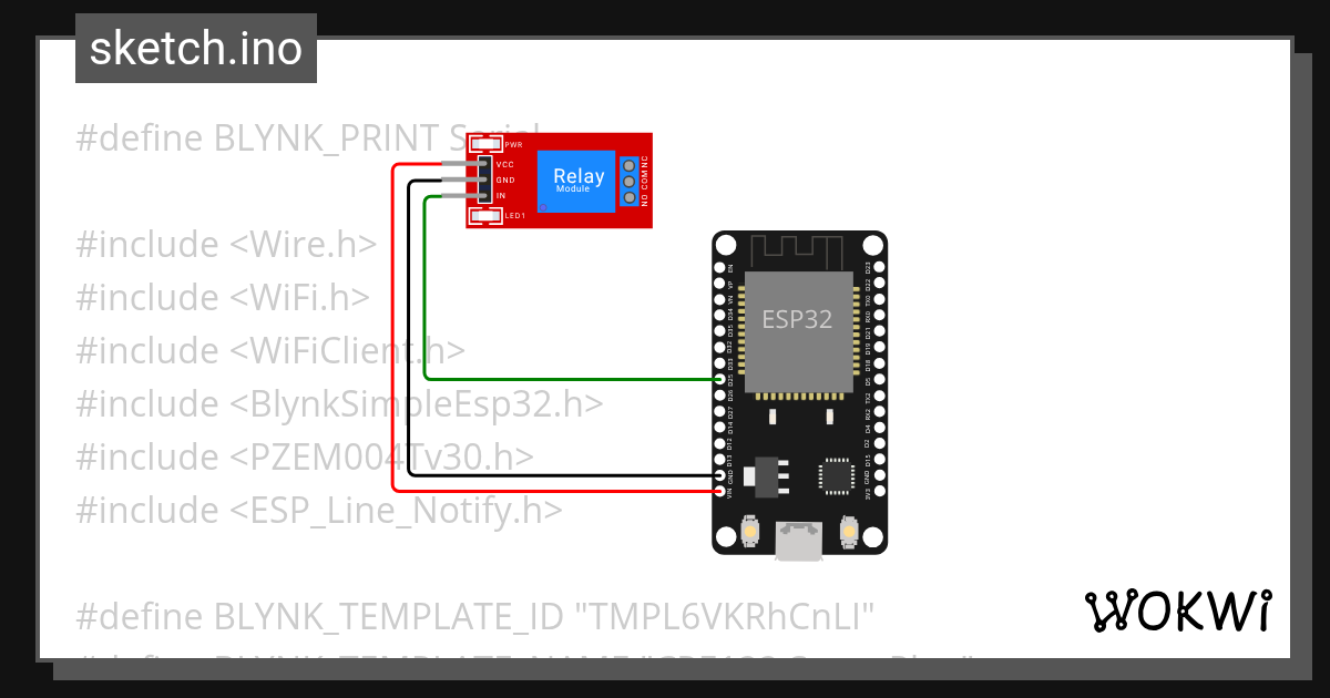 SmartPlug V.2 - Wokwi ESP32, STM32, Arduino Simulator