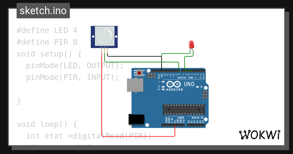 5 Detection De Mvt Wokwi Esp32 Stm32 Arduino Simulator 4845