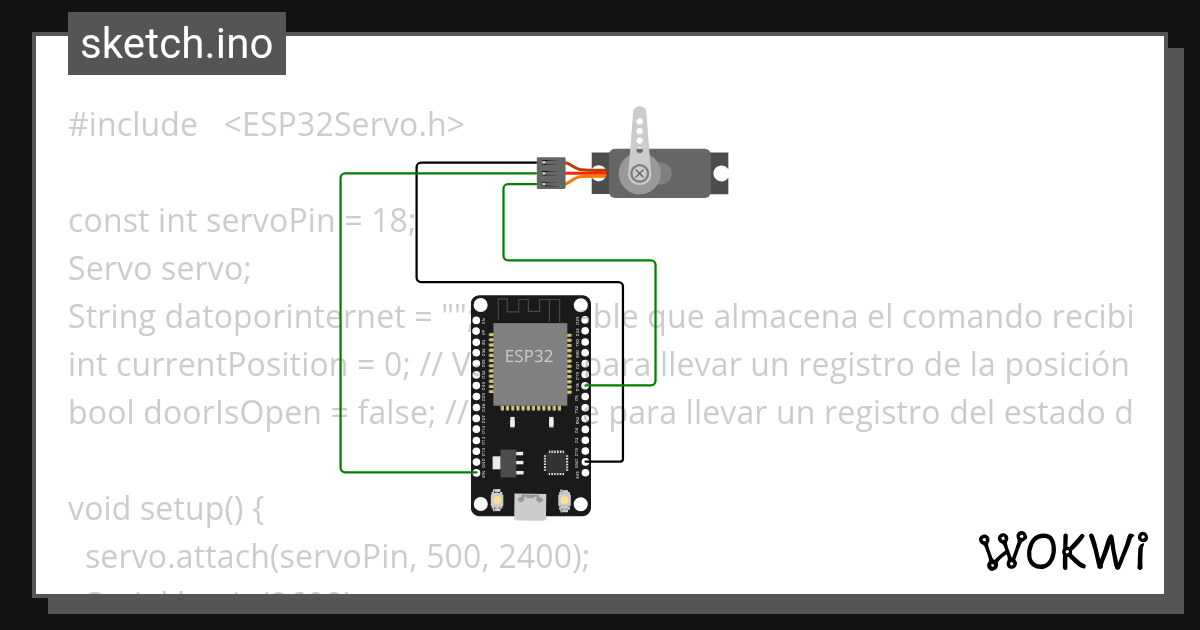 servo - Wokwi ESP32, STM32, Arduino Simulator