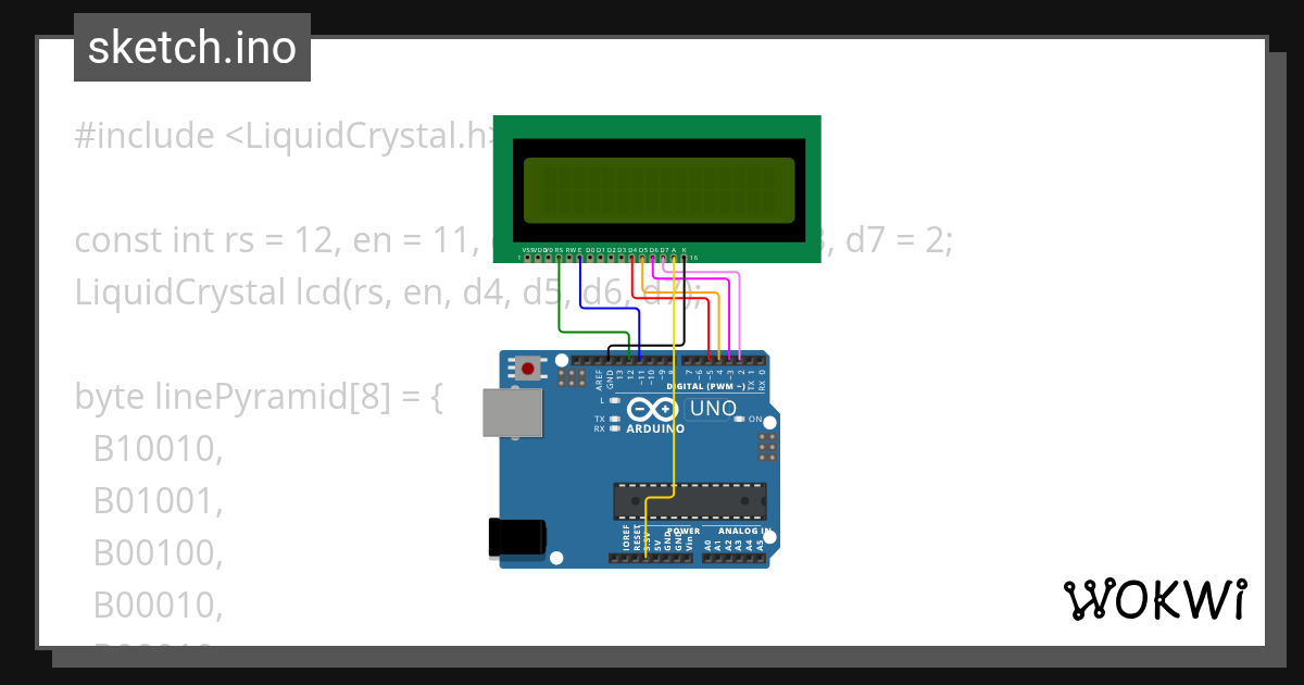 Mikrokontroller_LCD 22.11.5235 - Wokwi ESP32, STM32, Arduino Simulator