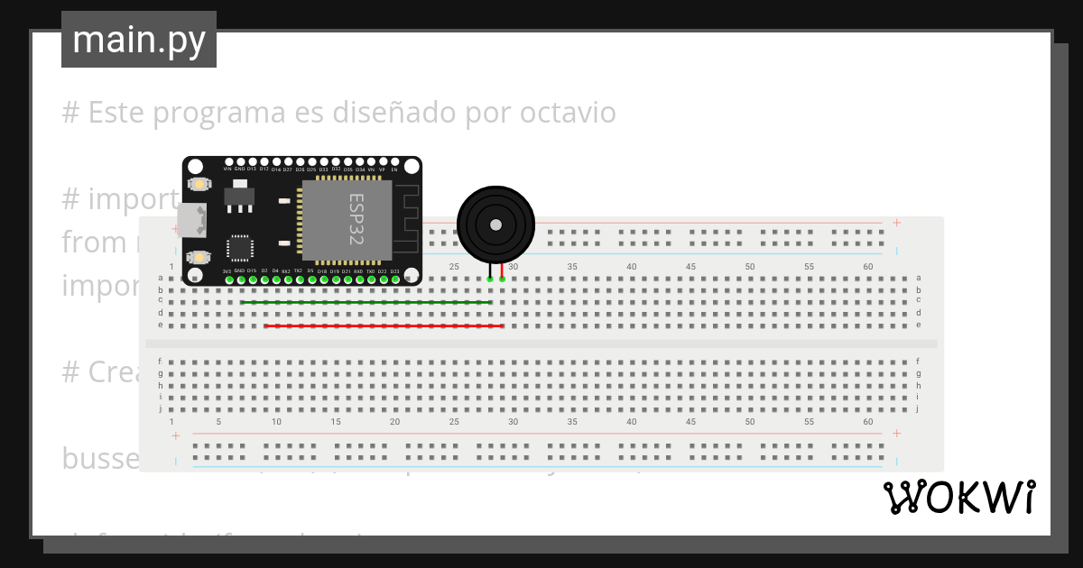 pmw Buzzer octavio - Wokwi ESP32, STM32, Arduino Simulator