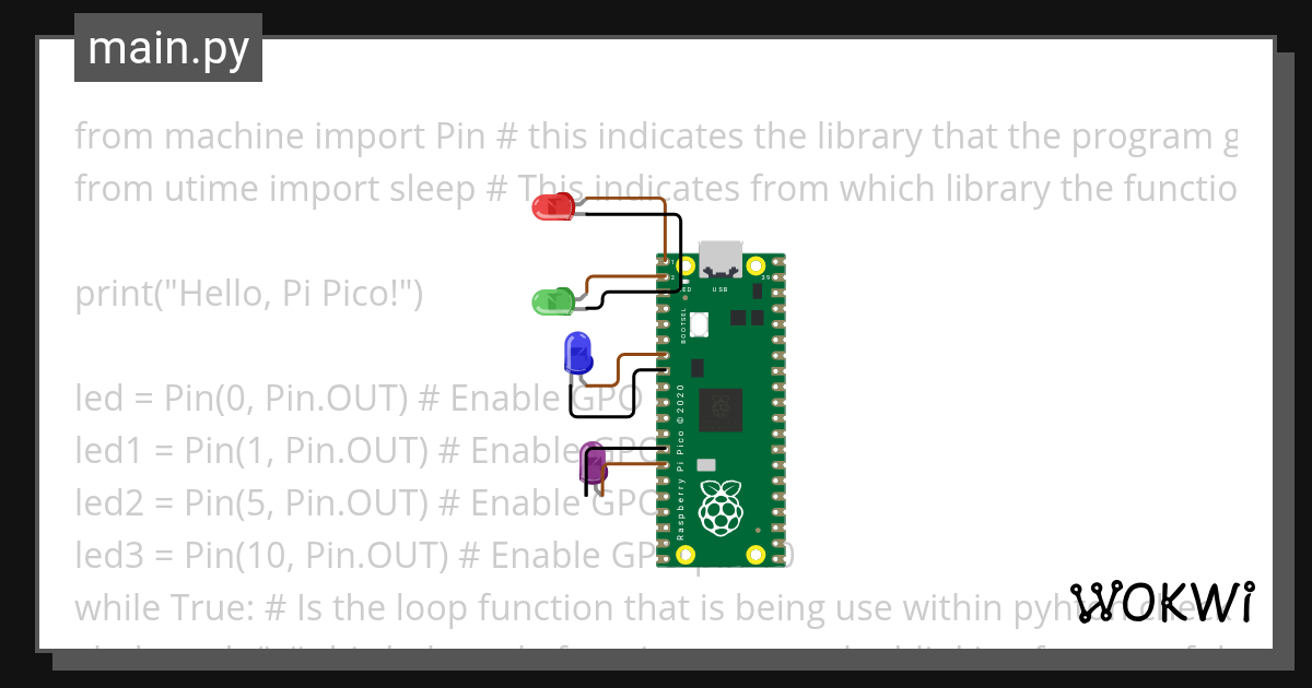 Nashauna Jonson Robotics Python lab1 - Wokwi ESP32, STM32, Arduino Simulator