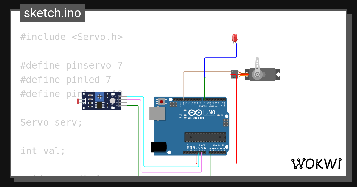 Servo Arsikom Wokwi Esp32 Stm32 Arduino Simulator 8552