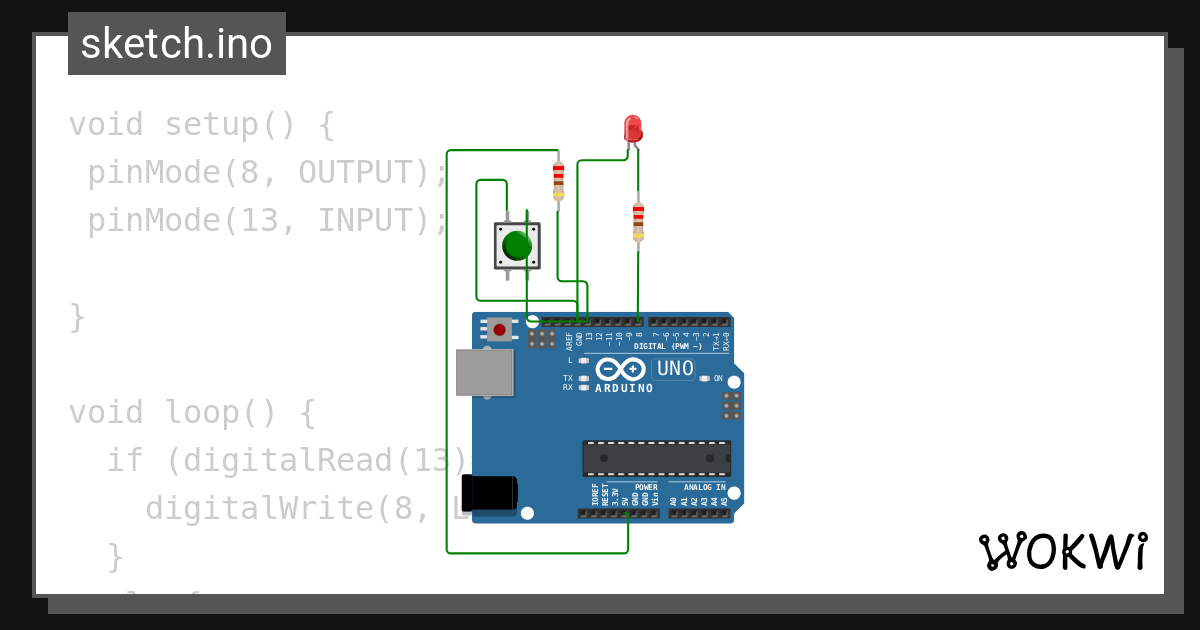 Rangkaian PULL UP - Wokwi ESP32, STM32, Arduino Simulator Rangkaian PULL UP - Wokwi ESP32, STM32, Arduino Simulator