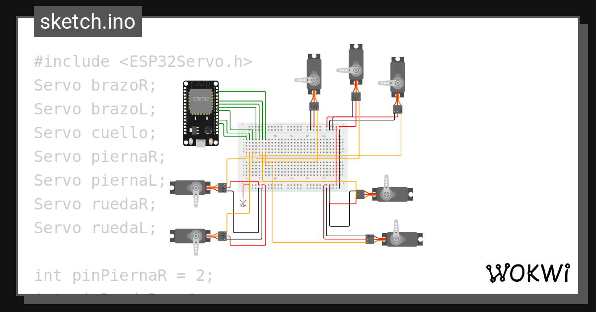 Otto Wokwi Esp32 Stm32 Arduino Simulator 1946