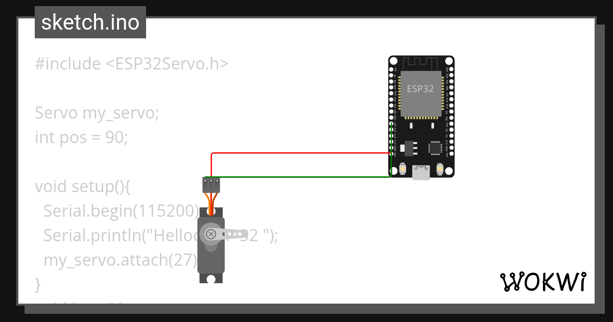 Servo - Wokwi ESP32, STM32, Arduino Simulator Servo - Wokwi ESP32, STM32, Arduino Simulator