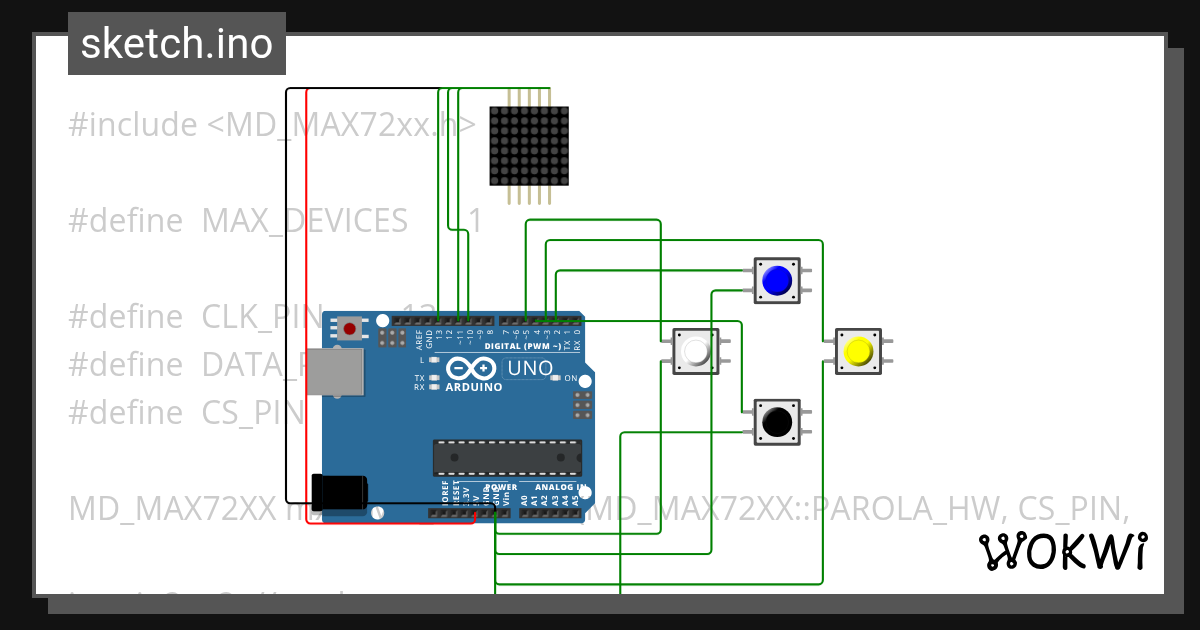 snake - Wokwi ESP32, STM32, Arduino Simulator