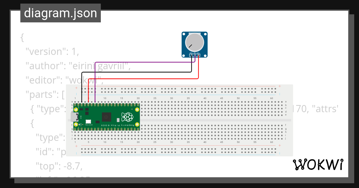 main_potentiometer.py - Wokwi ESP32, STM32, Arduino Simulator