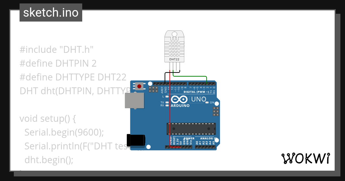 DHT (22) Sensor Library Copy - Wokwi ESP32, STM32, Arduino Simulator DHT (22) Sensor Library Copy - Wokwi ESP32, STM32, Arduino Simulator