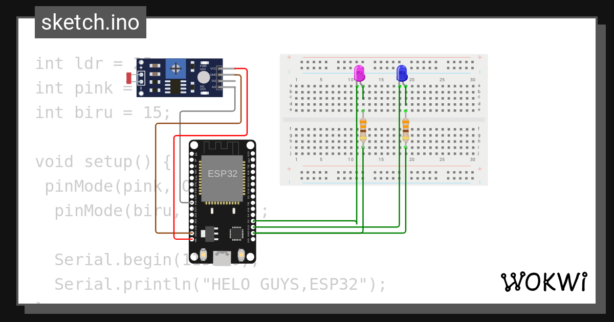 Led Dan Ldr Wokwi Esp32 Stm32 Arduino Simulator 4257