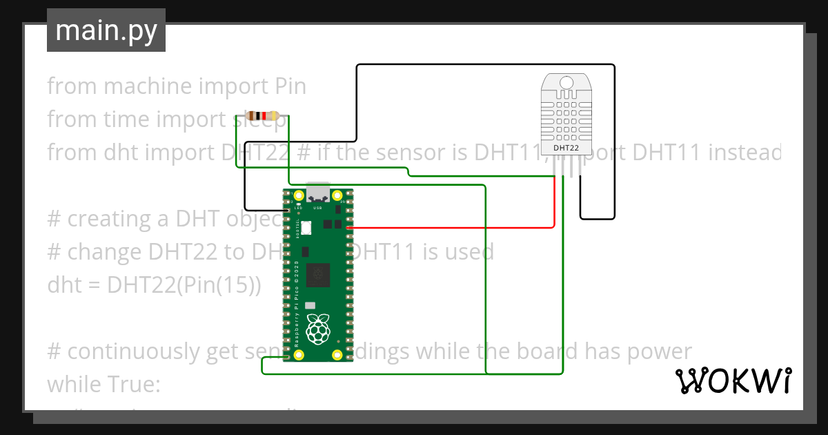 Temperature Wokwi Esp32 Stm32 Arduino Simulator 7473