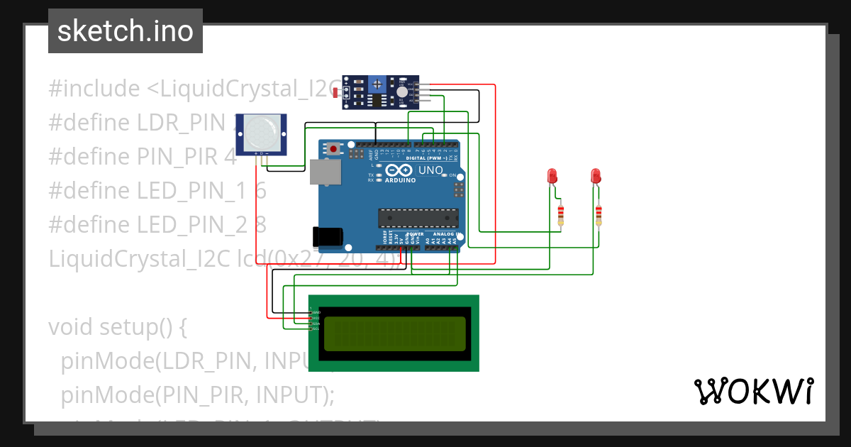 task№4 - Wokwi ESP32, STM32, Arduino Simulator
