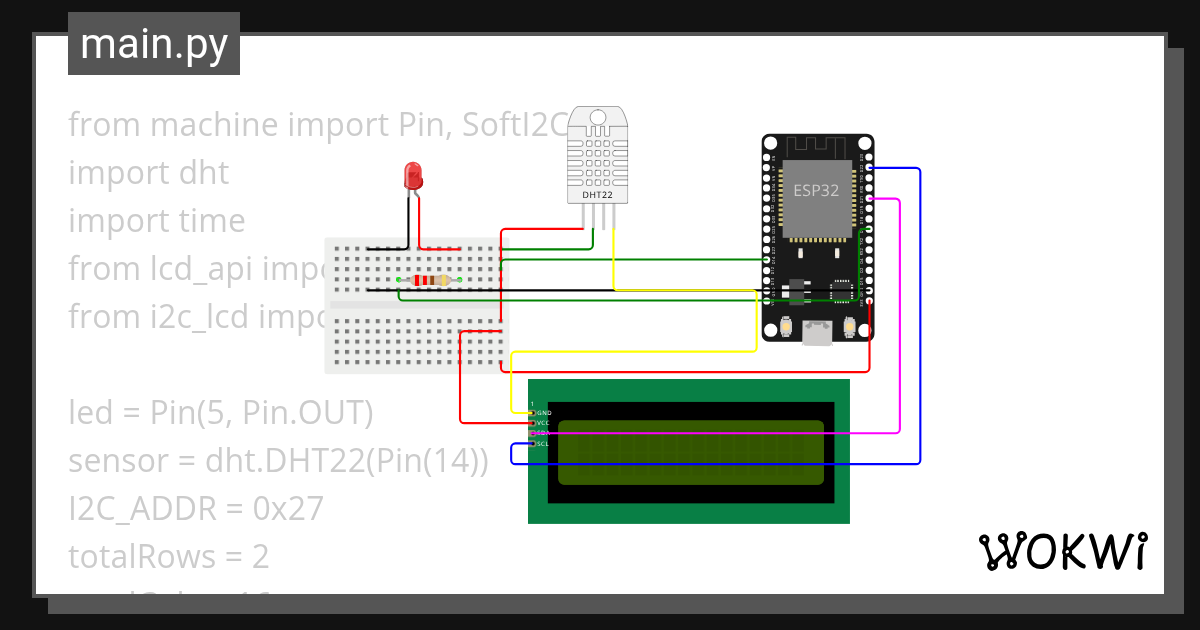 Lab05 - Wokwi ESP32, STM32, Arduino Simulator