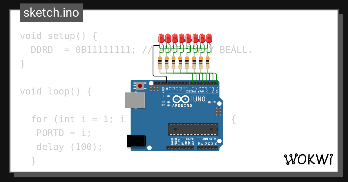 Knight Rider Wokwi Esp32 Stm32 Arduino Simulator 8934