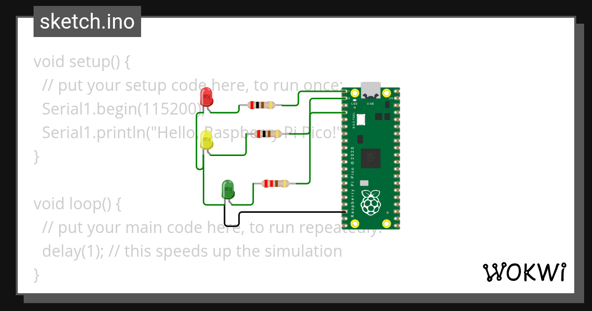 Ejercicio 1 Wokwi Esp32 Stm32 Arduino Simulator 2300