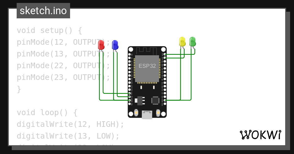 Mekatronika Wokwi Esp32 Stm32 Arduino Simulator 0738