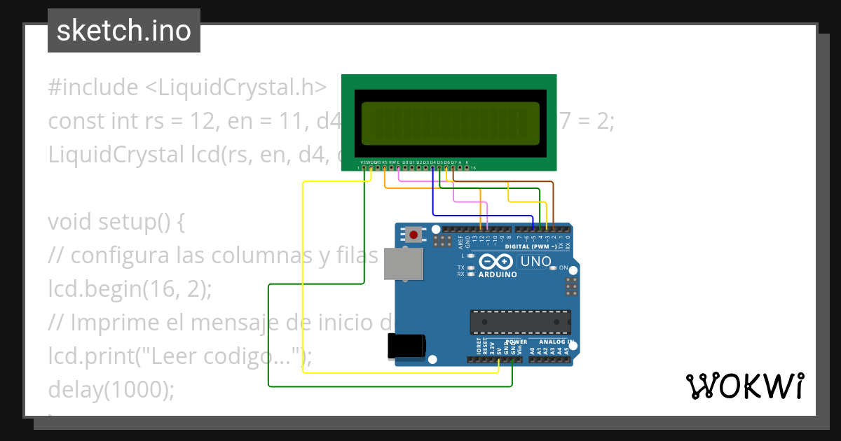 ejercicio No. 3 C - Wokwi ESP32, STM32, Arduino Simulator