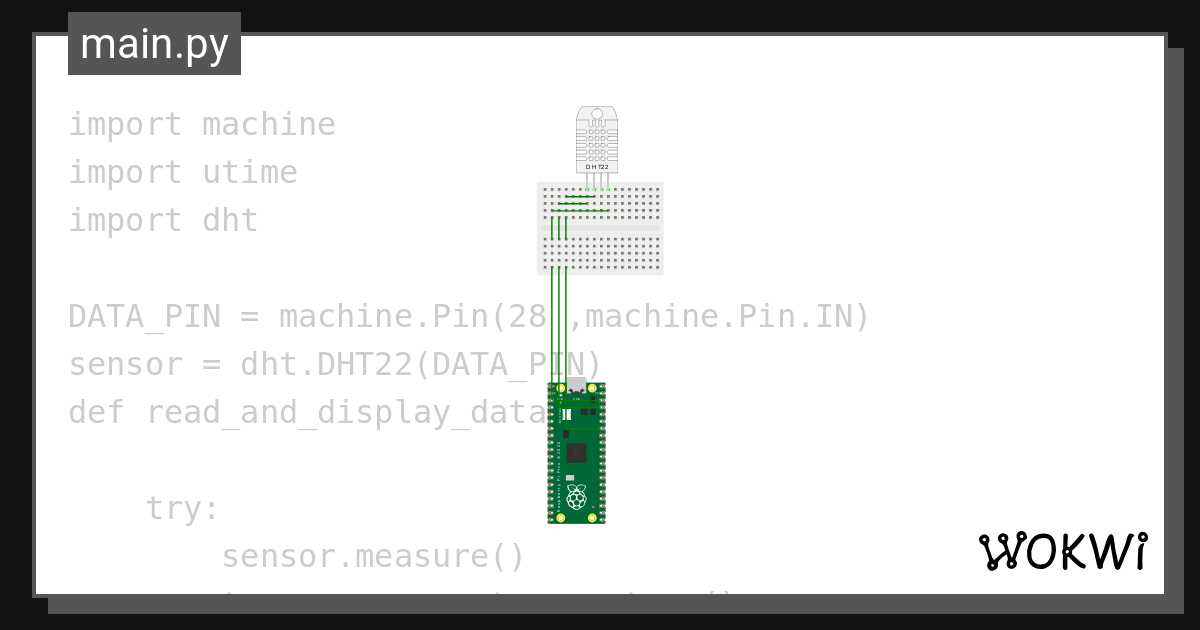 Dth Rasberi Wokwi Esp32 Stm32 Arduino Simulator 3855