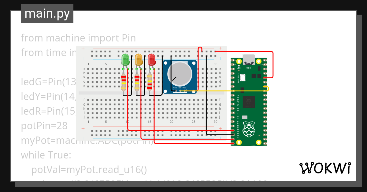 Lesson 08 - Wokwi ESP32, STM32, Arduino Simulator