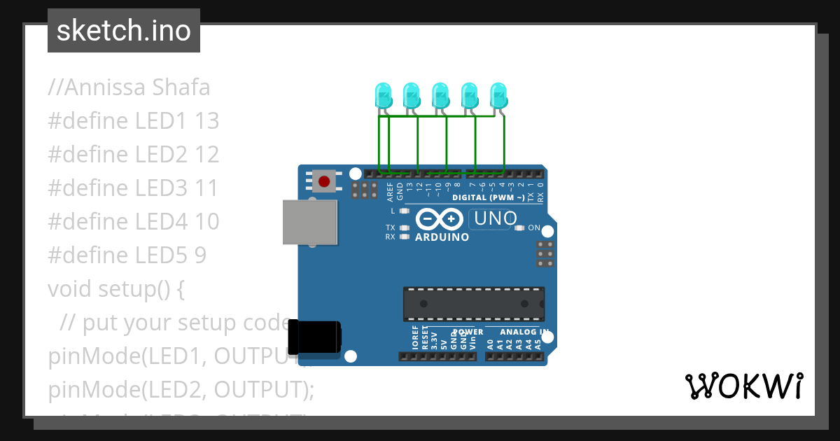 PEMULA - Wokwi ESP32, STM32, Arduino Simulator