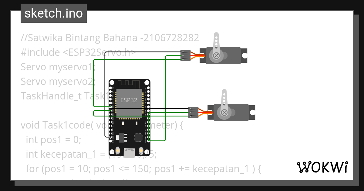 Wokwi - Online ESP32, STM32, Arduino Simulator