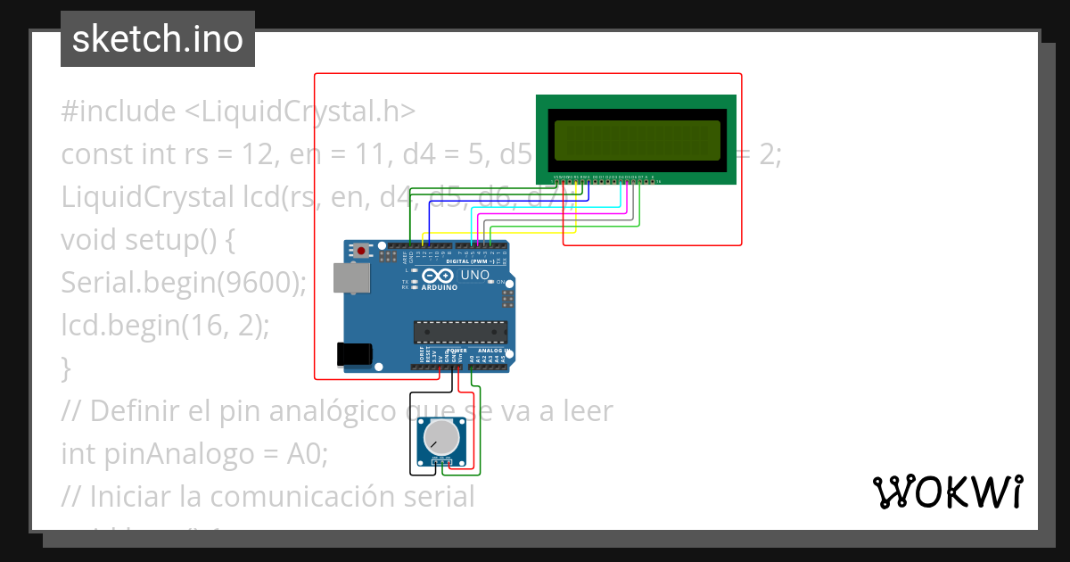 Javier Giraldo Lcd Y Conversor Wokwi Esp32 Stm32 Arduino Simulator 9187