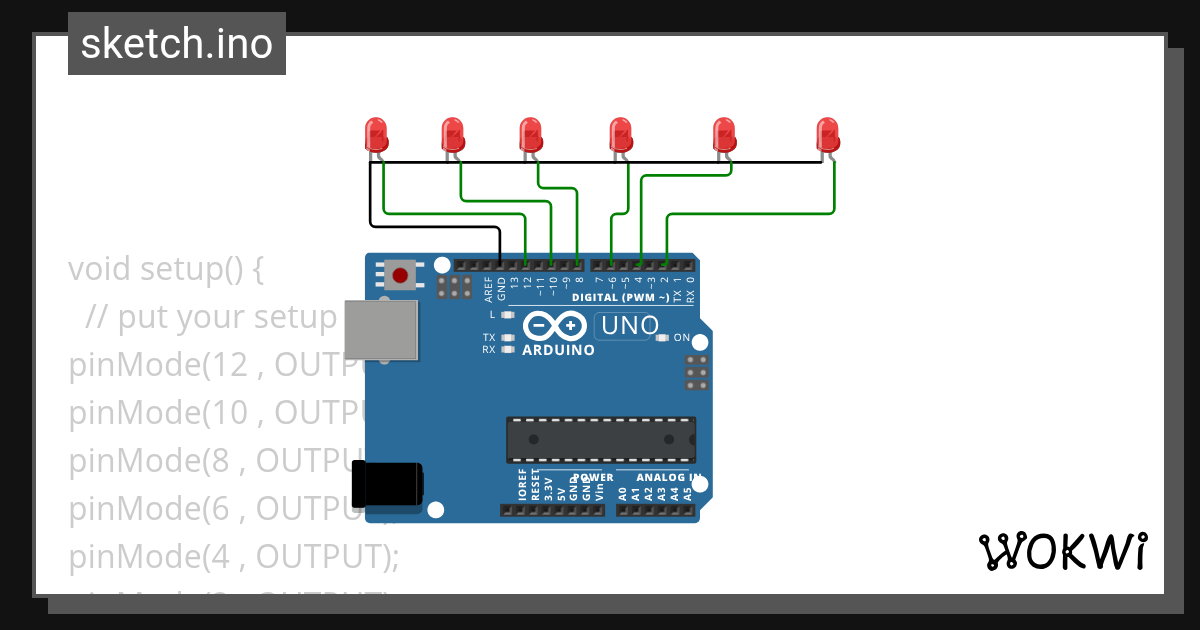 KnightRider - temp - Wokwi ESP32, STM32, Arduino Simulator