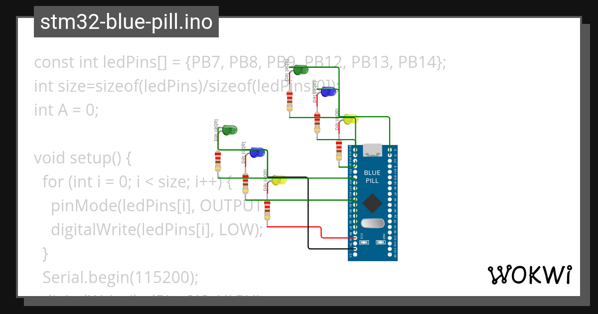 Led8 Wokwi Esp32 Stm32 Arduino Simulator 7570
