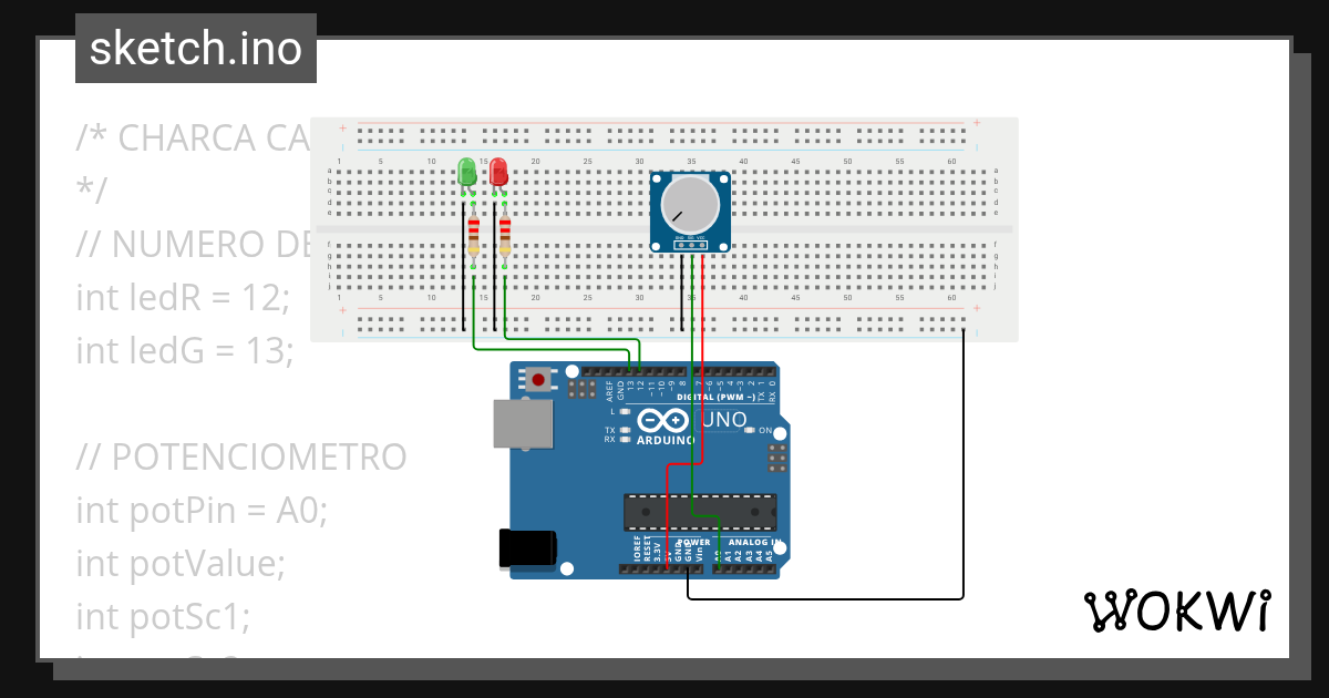ejercicio 1 - Wokwi ESP32, STM32, Arduino Simulator