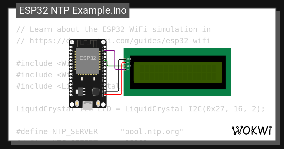 Fecha Y Hora O Wokwi Esp32 Stm32 Arduino Simulator 4592