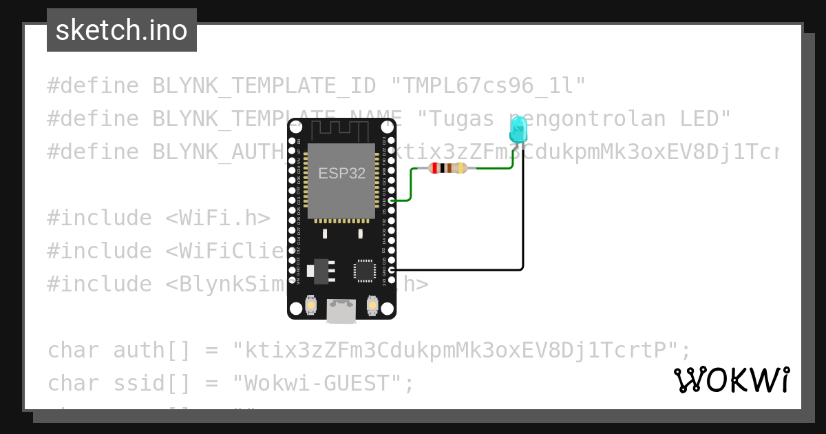 Tugas 1 Pengontrolan Led Copy Wokwi Esp32 Stm32 Arduino Simulator