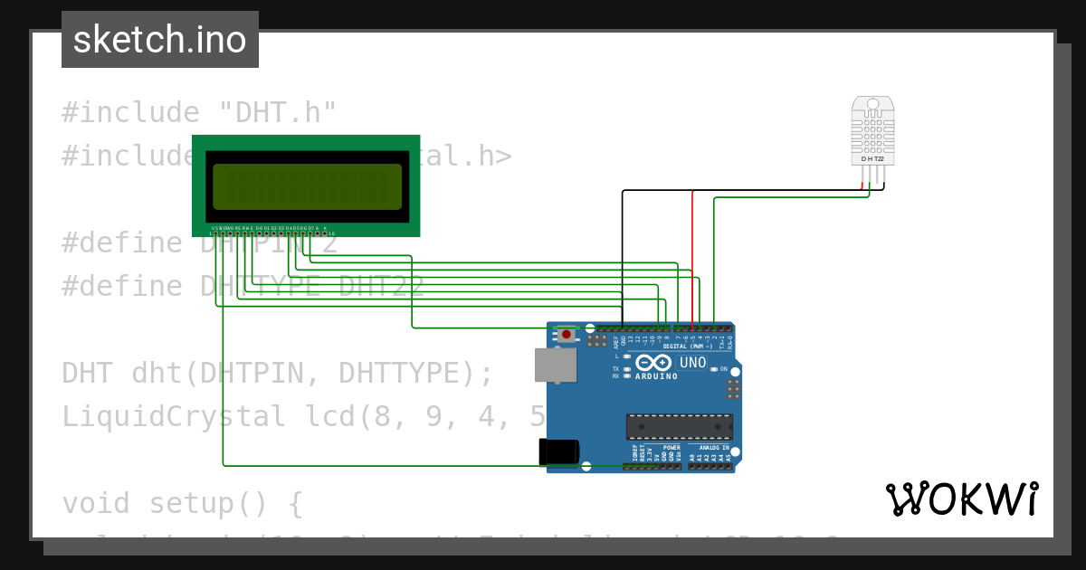 Sensor Suhu Xi Tjkt B Romdhon Kamal Wokwi Esp32 Stm32 Arduino Simulator 