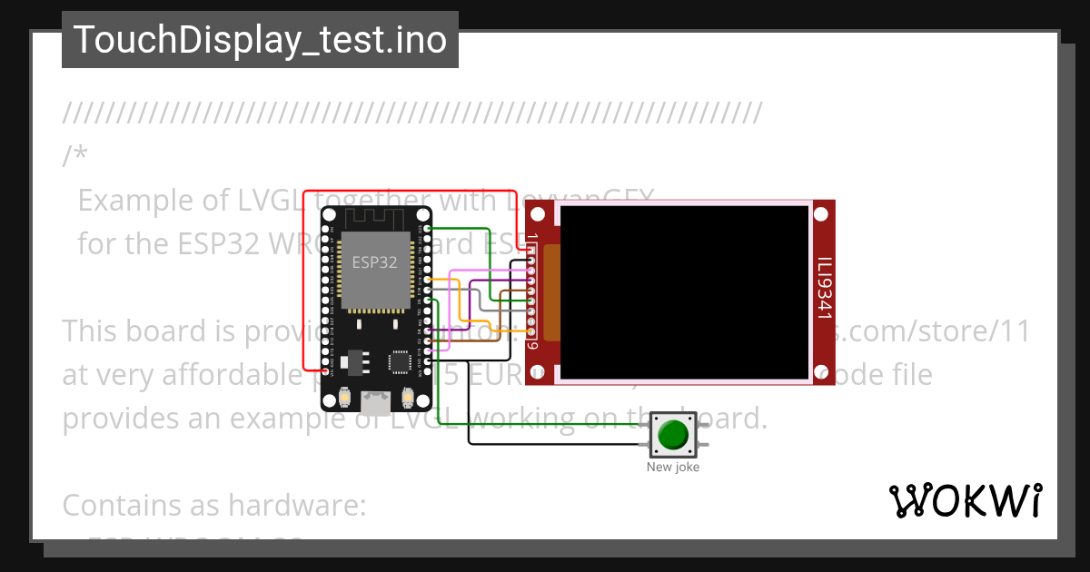 Wokwi - Online ESP32, STM32, Arduino Simulator